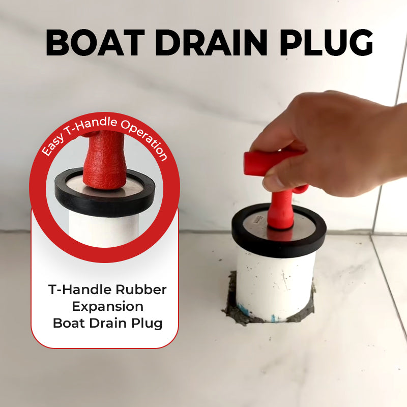 T-Handle Rubber Expansion Boat Drain Plug – bofoow